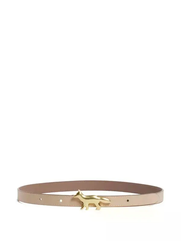 Maison Kitsuné Profile Fox Reversible Belt - Neutrals