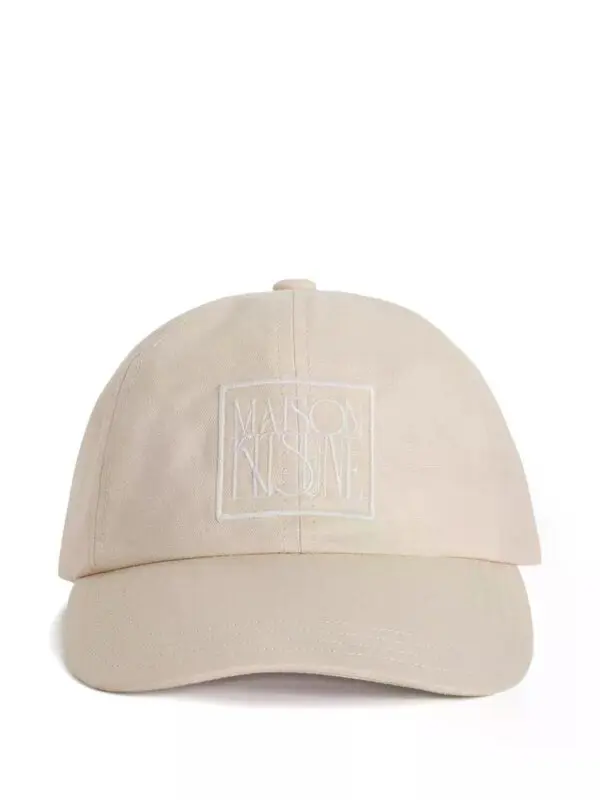 Maison Kitsuné Logo Patch Cap - Neutrals