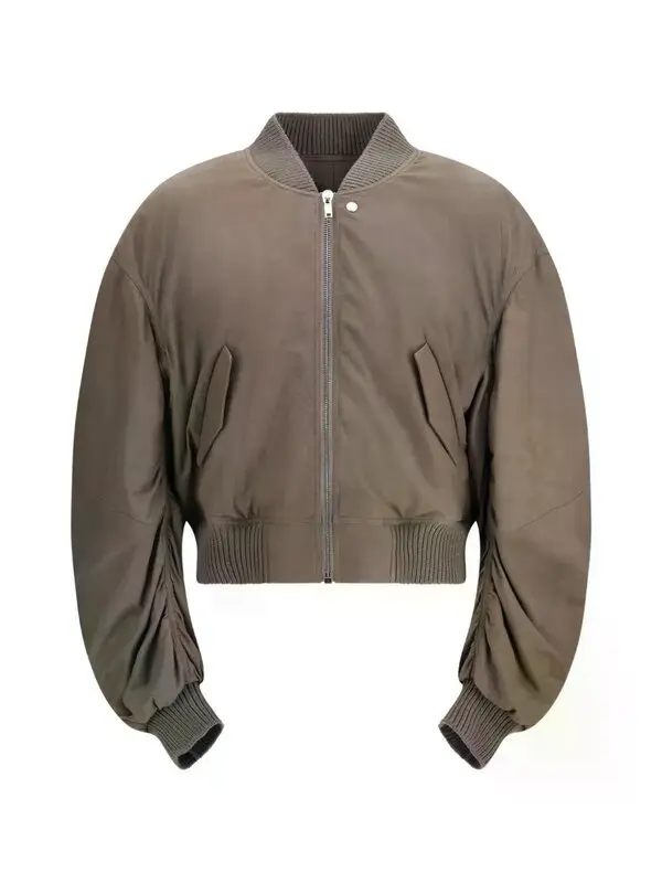 Rick Owens Flight Bomber Jacket - Brown