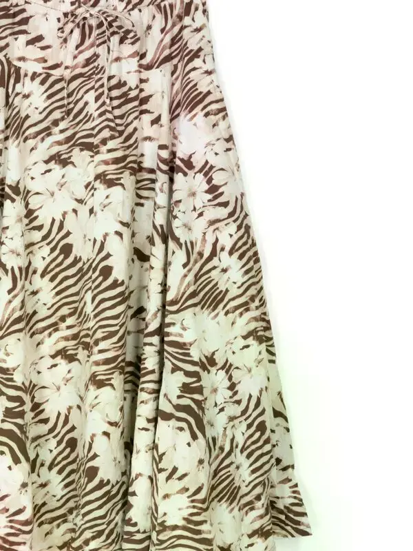 Free People Printed Skirt