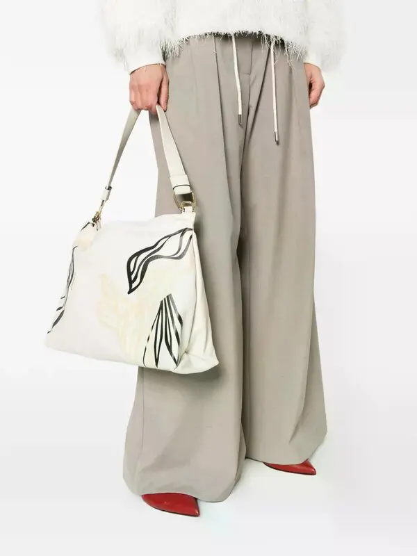 CROMIA Floral-print Tote Bag - Neutrals