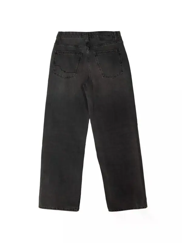 Free People Nia Button-fastening Jeans - Grey