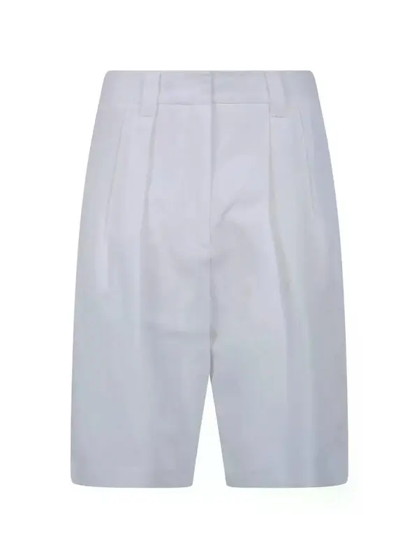 DRHOPE Pleated Trousers - White