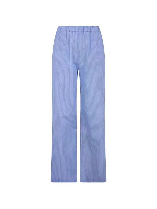DRHOPE Striped Trousers - Blue