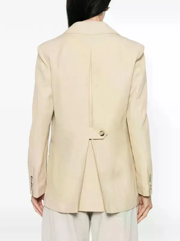 JOSEPH Rochd Single-breasted Blazer - Neutrals