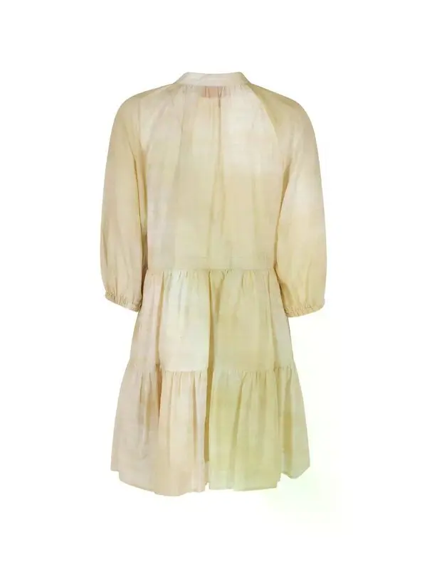 ERMANNO FIRENZE Tassel-detail Embroidered Mini Dress