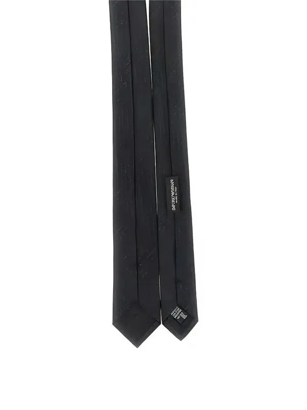 Emporio Armani Lurex Silk Neck Tie