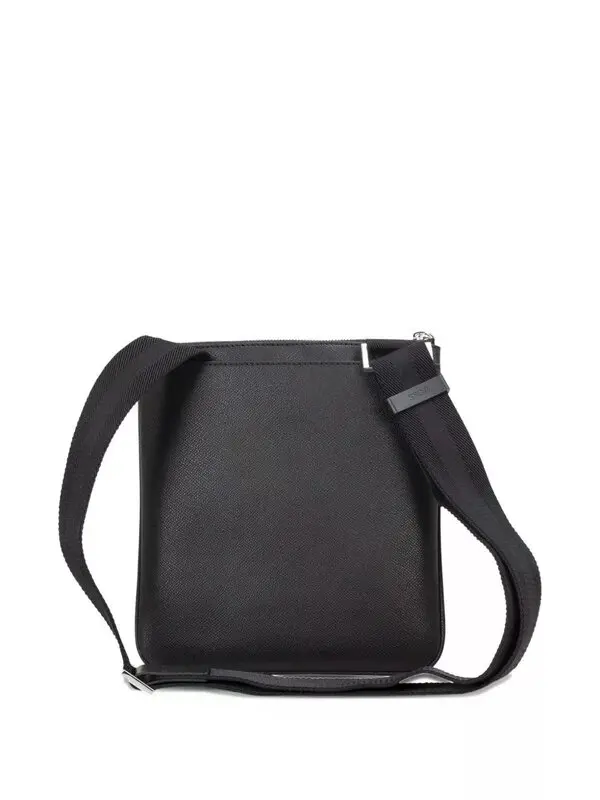 BOSS Logo-lettering Messenger Bag - Black