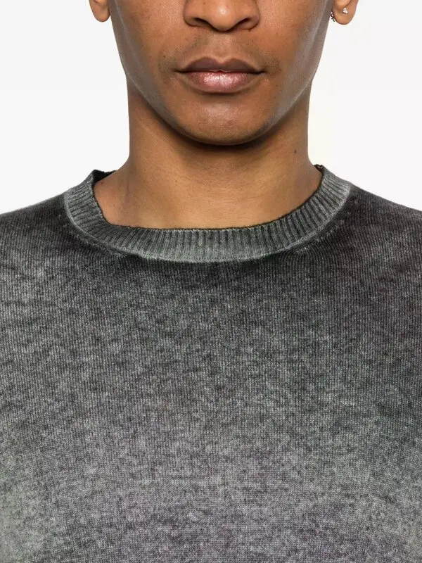 Avant Toi Crew Neck Sweater - Grey