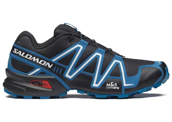 SALOMON Speedcross 3 Sneakers - Black/mykonos Blue/white
