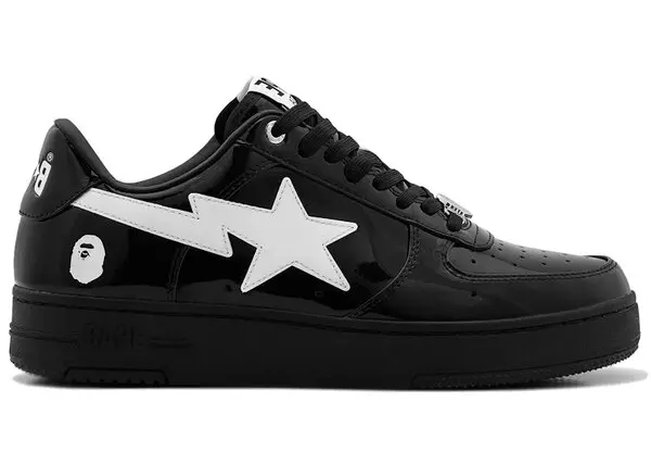 A BATHING APE Sta Low Top Sneakers - Black