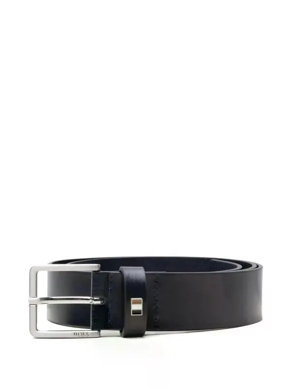 BOSS Leather Belt - Blue