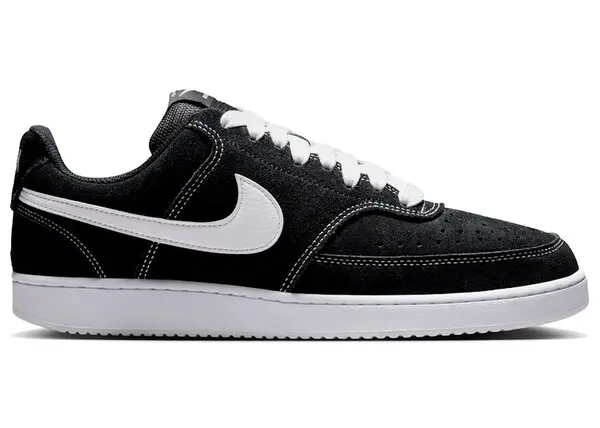 Nike Court Vision Low Flin Sneakers - Black/white