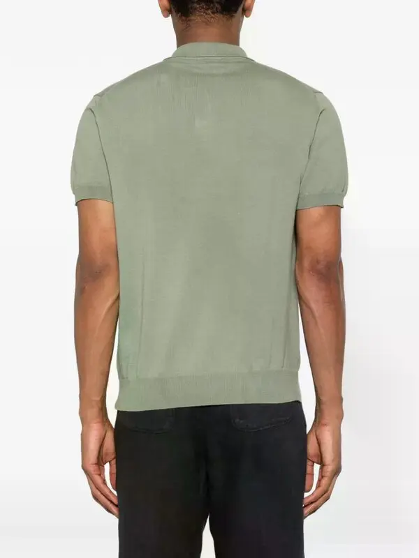 Woolrich Buttoned Short-sleeve Polo Shirt - Green