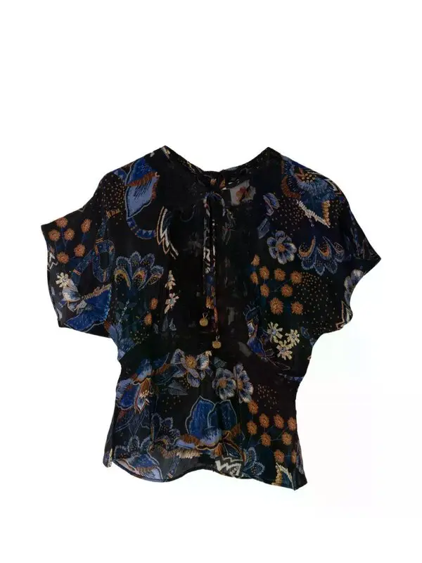 Farm Rio Floral-print Blouse