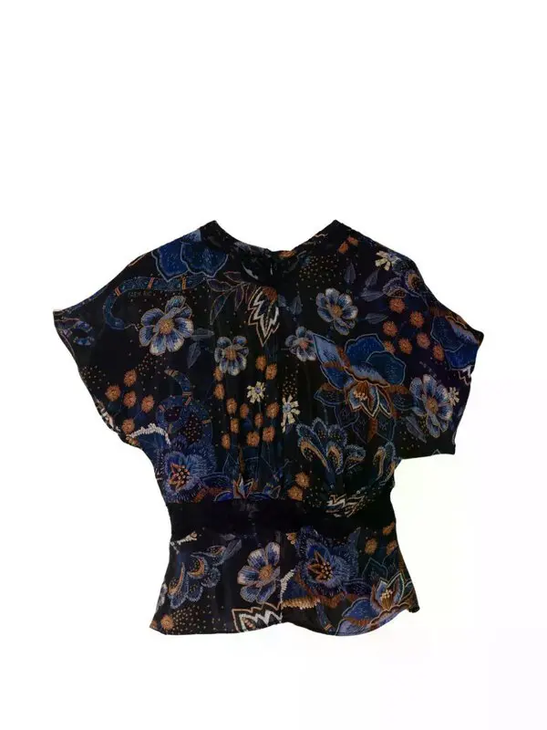 Farm Rio Floral-print Blouse