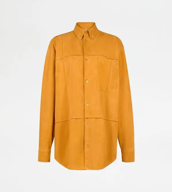 TOD'S Pashmy Suede Shirt