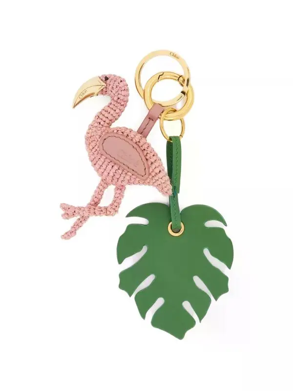 Chloé Flamingo Leaf Travel Accessory - Pink