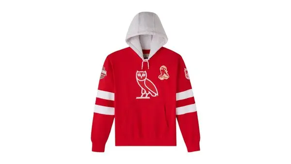 OVO Nhl Detroit Wings Hoodie - Red