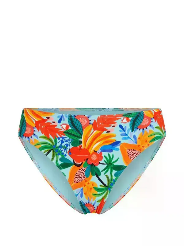 Marlies Dekkers Paradisa Floral Bikini Bottoms - Blue