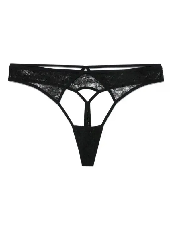 Marlies Dekkers Lace Thong - Black
