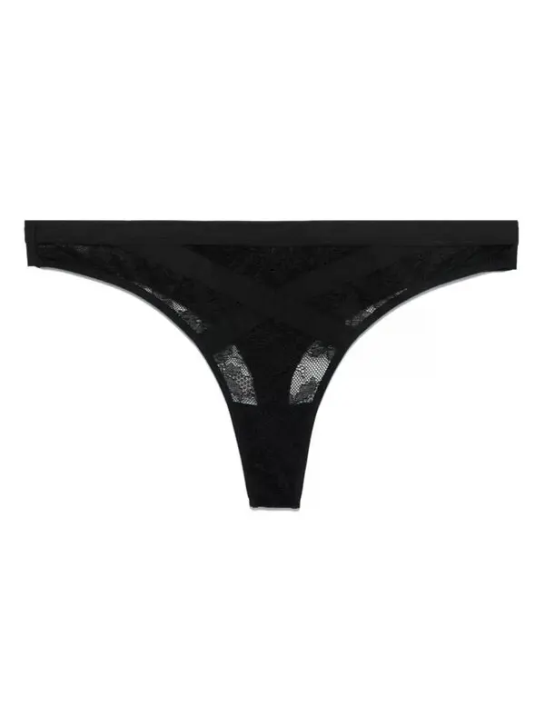 Marlies Dekkers Lace Thong - Black