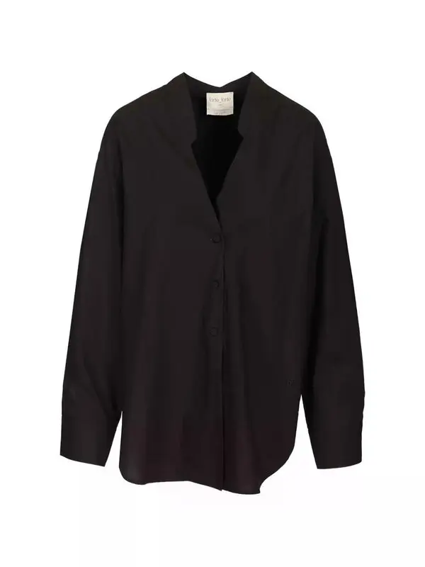 FORTE_FORTE Long-sleeve Shirt - Black