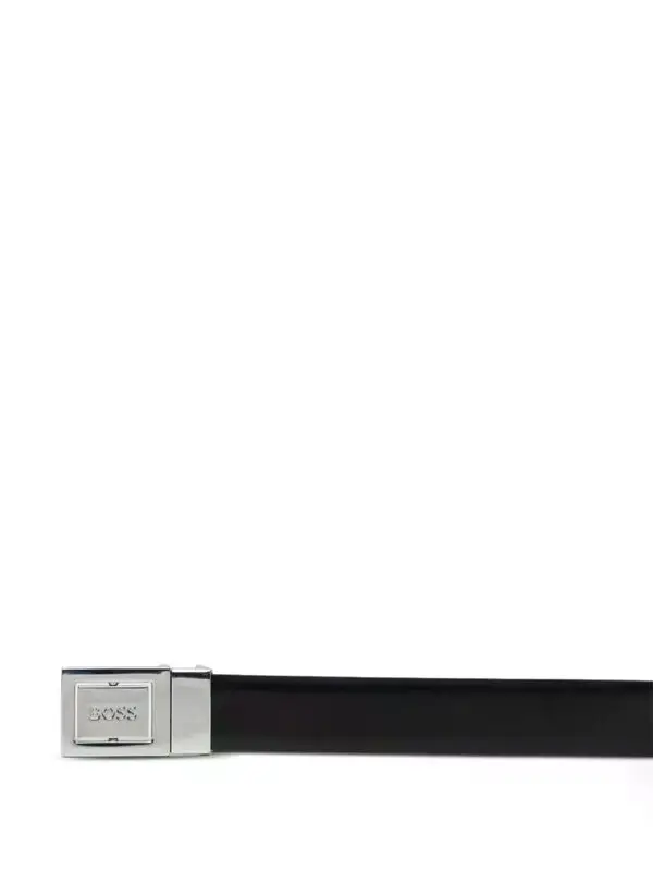 BOSS Engraved-logo Reversible Belt