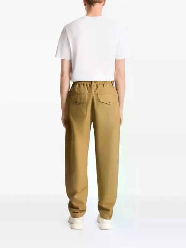 Fusalp Elasticated-waist Straight-leg Trousers - Brown