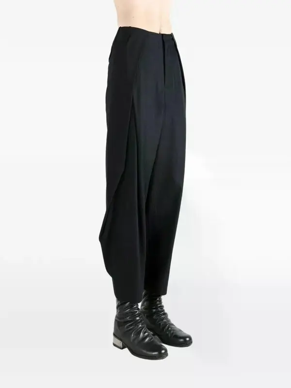ADER ERROR Draped Pinstripe Trousers