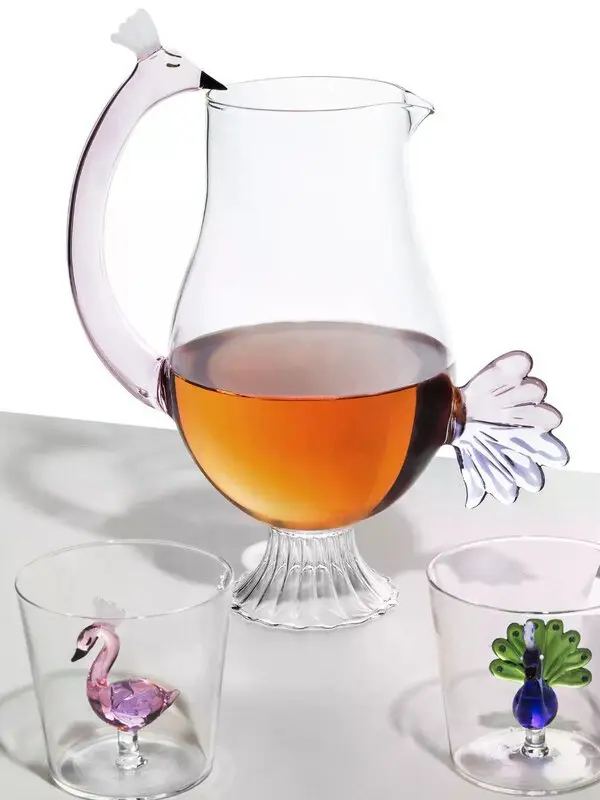 ICHENDORF MILANO Flamingo Embelished-handle Jug