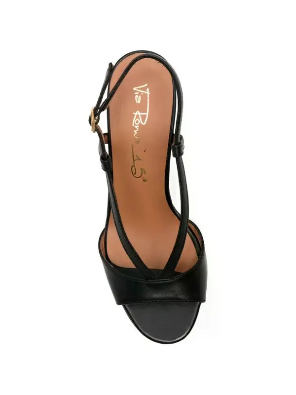 VIA ROMA 15 Heeled T-strap Sandals