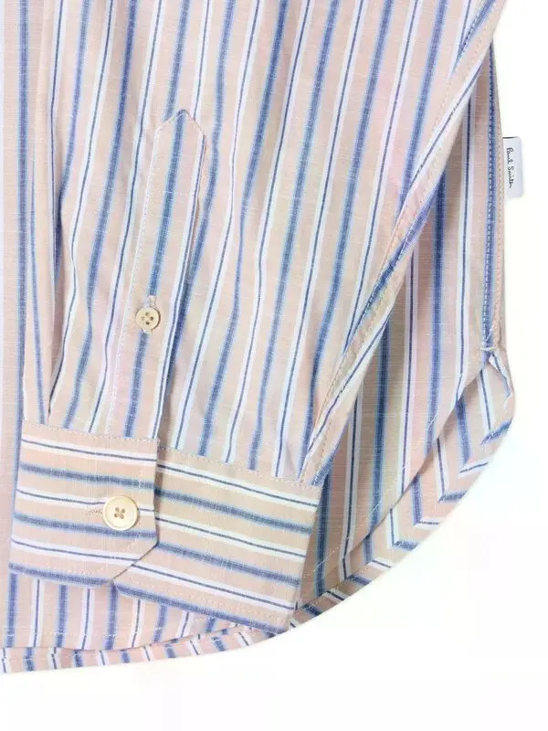 Paul Smith Striped Button-down Cotton Shirt