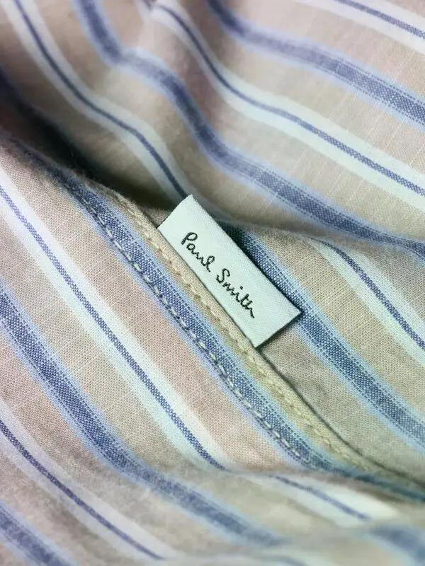 Paul Smith Striped Button-down Cotton Shirt