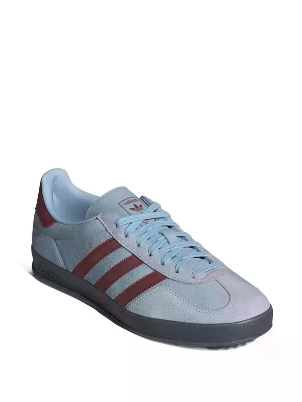 Adidas Gazelle Indoor Logo-detail Sneakers - Blue