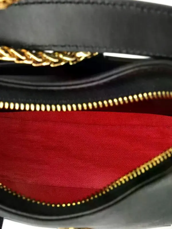 BVLGARI Serpenti Ellipse Mini Shoulder Bag - Black