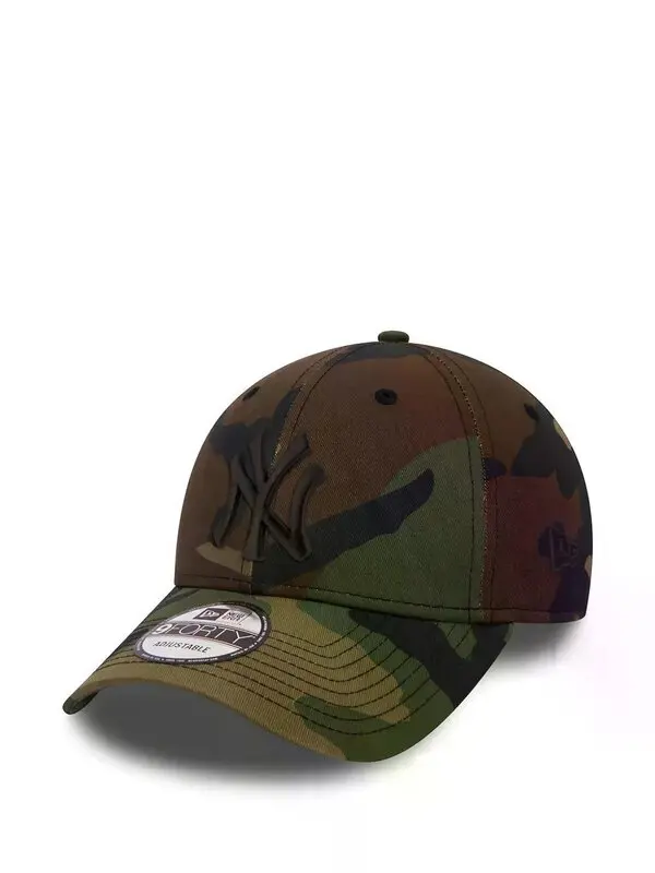 New Era Camouflage-print Baseball Cap - Brown
