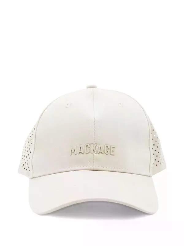 Mackage Perforated Baseball Cap - Neutrals