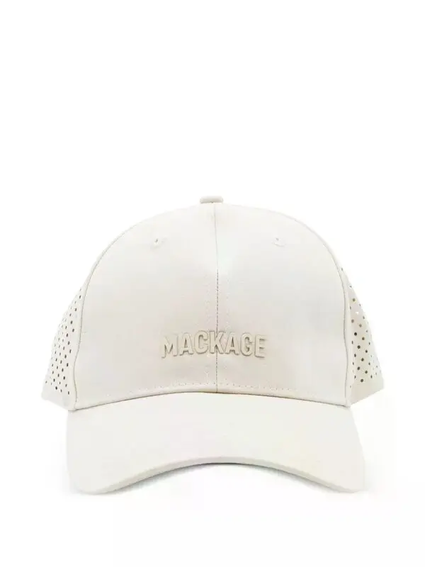Mackage Perforated Baseball Cap - Neutrals