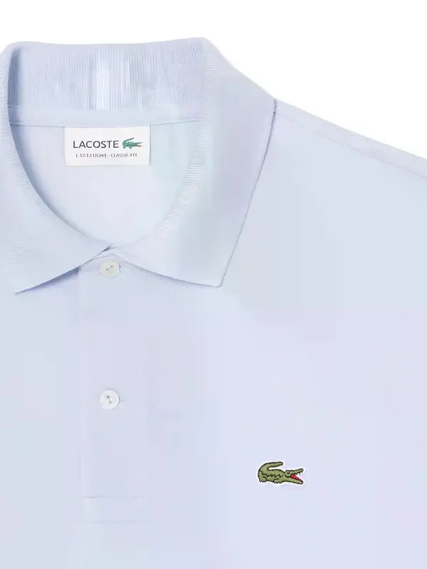 Lacoste Logo-patch Polo Shirt - Blue