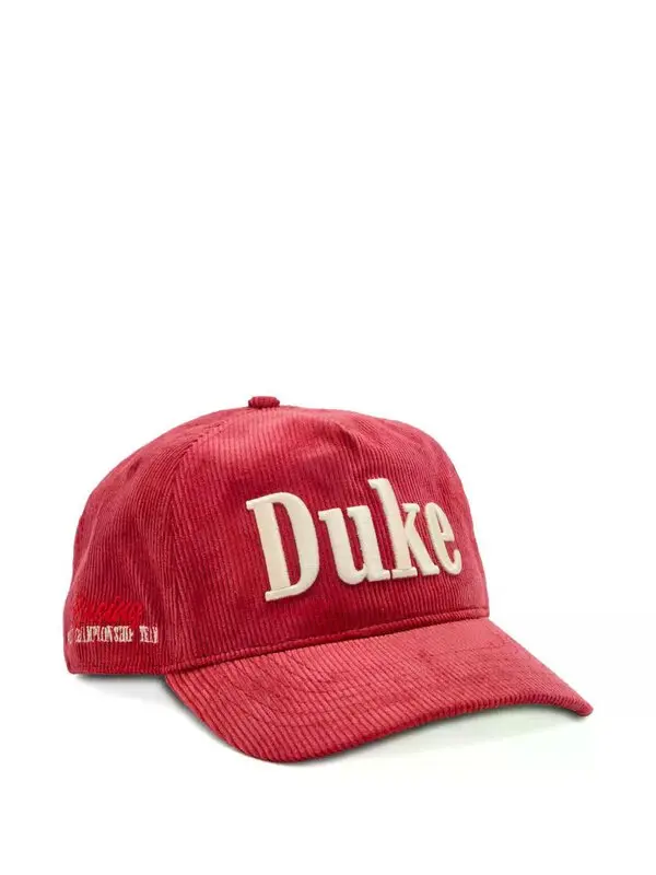 DUKE + DEXTER Corduroy Baseball Cap - Red