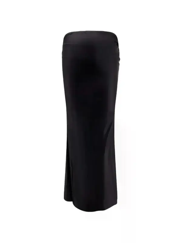VENUJA Knotted Skirt - Black