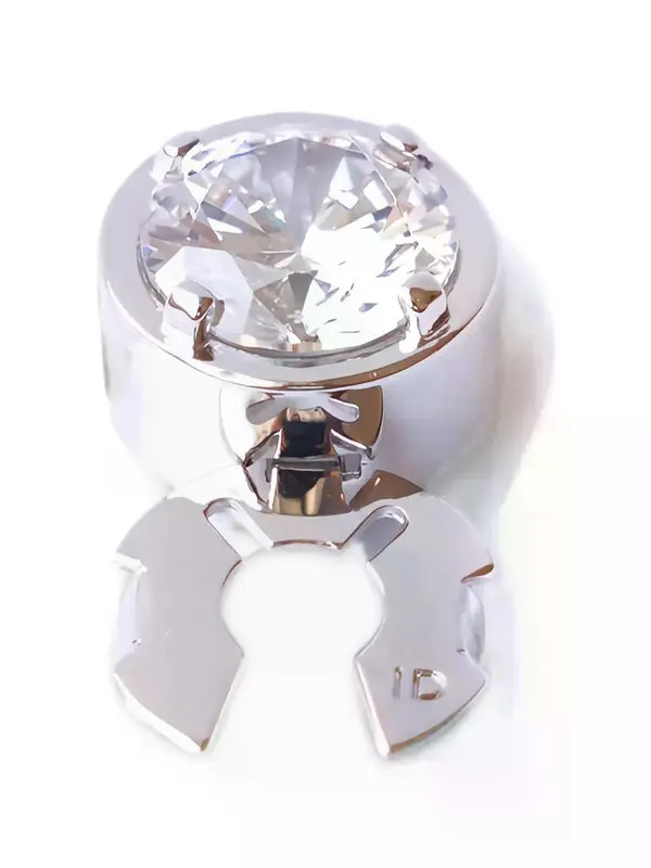 IZABEL DISPLAY Zirconia Button Cover - Silver