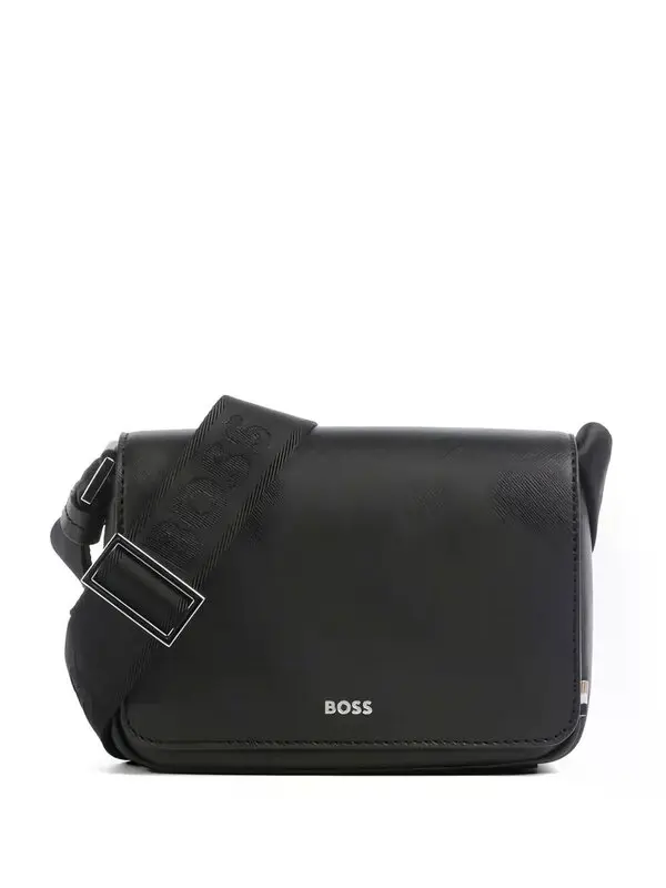 BOSS Adjustable-strap Shoulder Bag - Black
