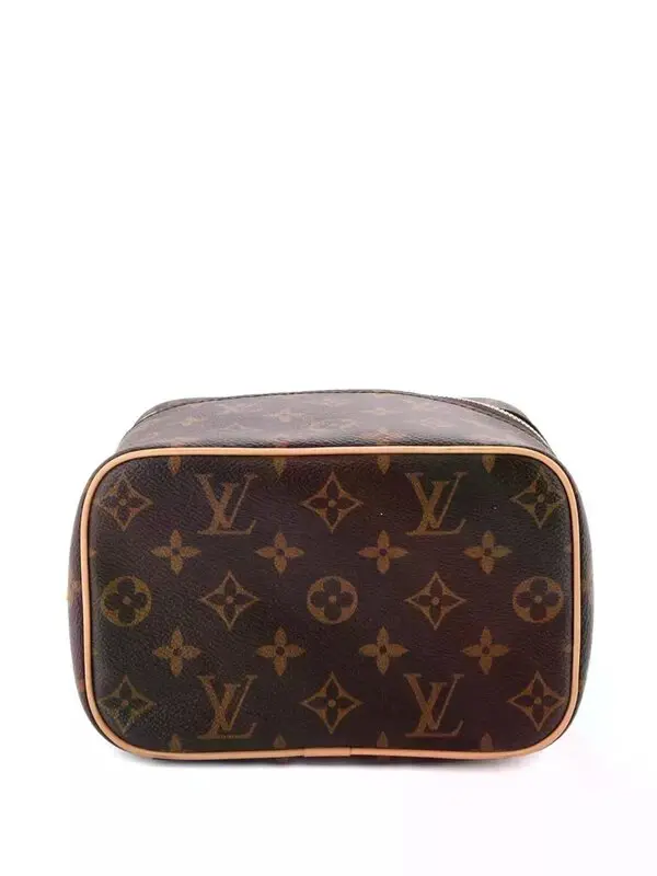 LOUIS VUITTON Vanity Case Monogram Canvas Mini Pouch