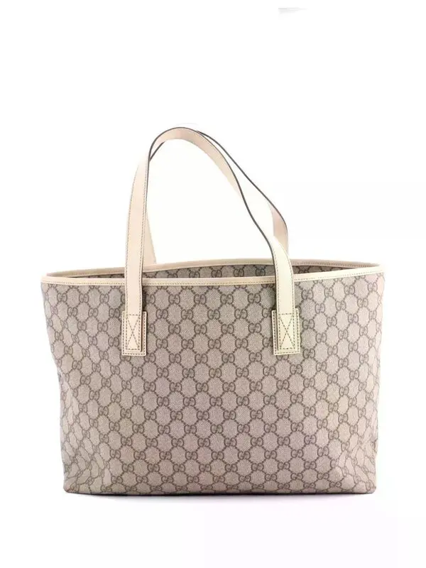 Gucci Plus Gg Coated Canvas Medium Tote Bag