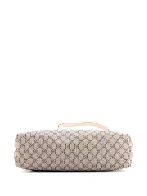 Gucci Plus Gg Coated Canvas Medium Tote Bag