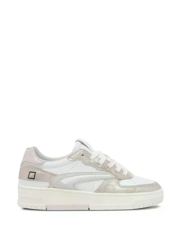 D.a.t.e. Torneo Pure Laminated Sneakers - White
