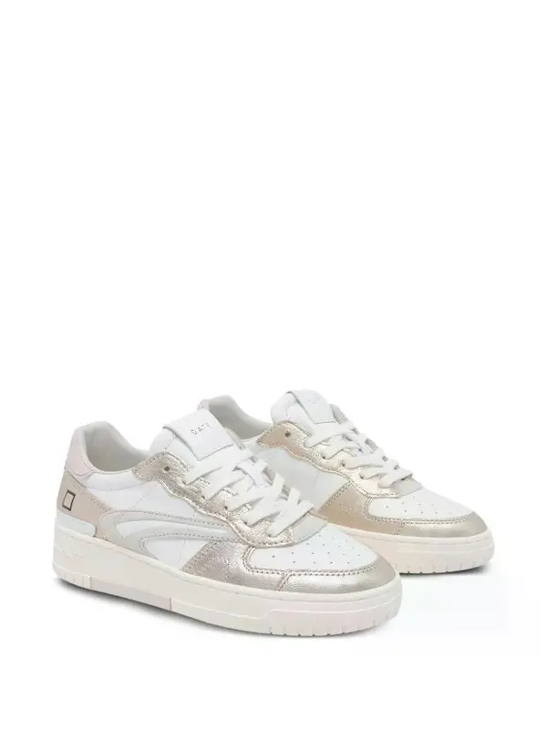 D.a.t.e. Torneo Pure Laminated Sneakers - White