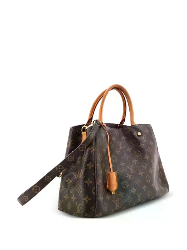 LOUIS VUITTON Montaigne Handbag Monogram Canvas Mm